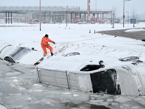 Krachtige depressie met flink wat sneeuw op komst: vannacht code oranje ...
