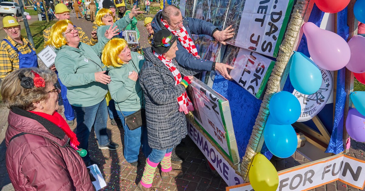 Stuivertje wisselen met de winst van de kleine maar fijne optocht in ...