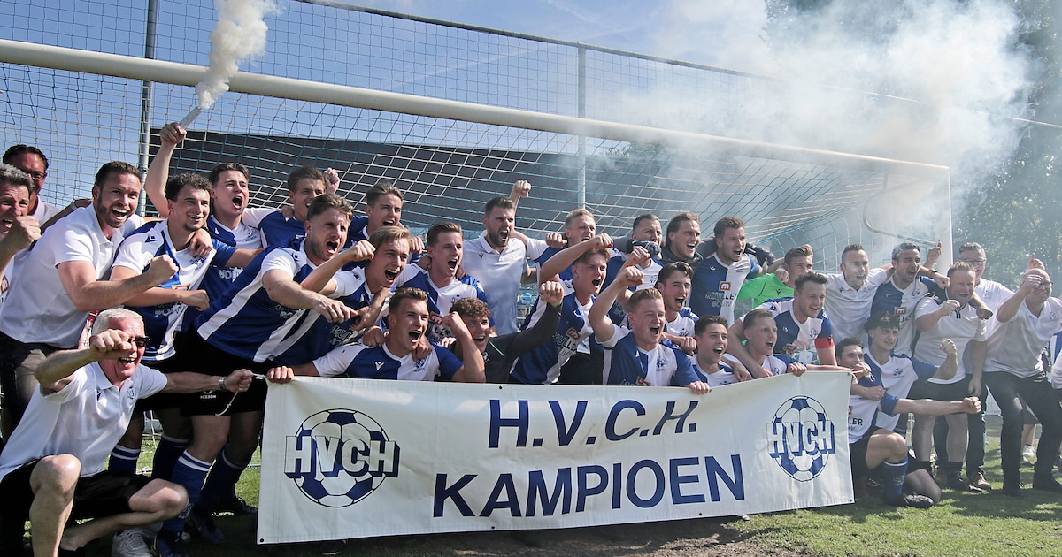 HVCH kampioen na spannende wedstrijd tegen Rhode, voor het eerst in de ...
