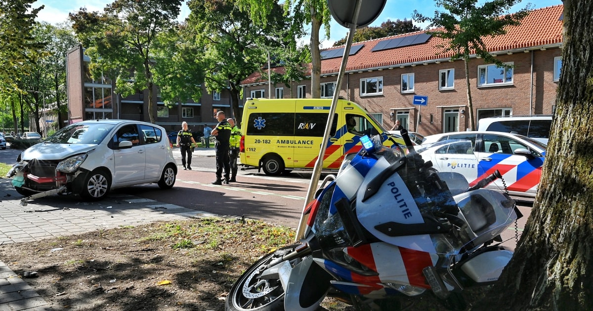 Motoragent gewond bij ongeval in Tilburg: man (72) aangehouden na ...