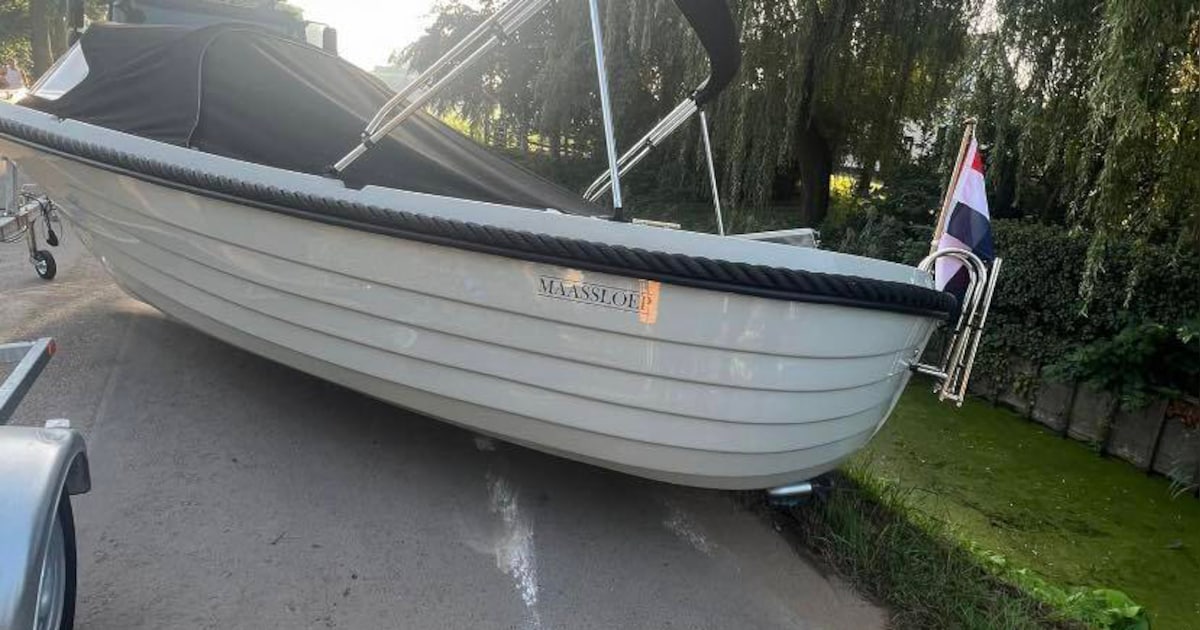 Dieven stelen boot in Aalst, maar verliezen hem vier kilometer verderop ...