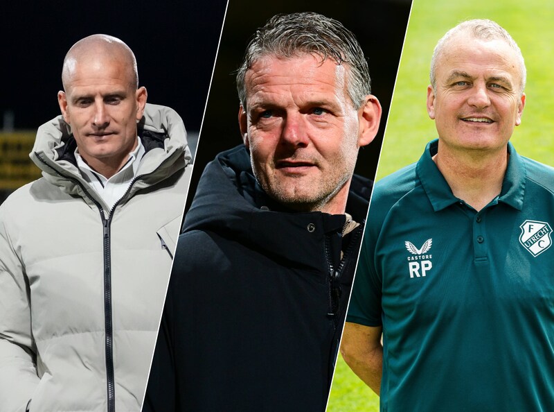 Wie van de drie? Er wordt meer en meer duidelijk over de nieuwe trainer ...