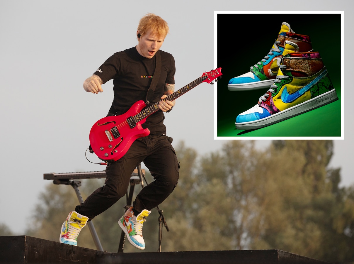 ‘Love it man!’: Ed Sheeran dolblij met sneakers van Sam | Foto | bd.nl