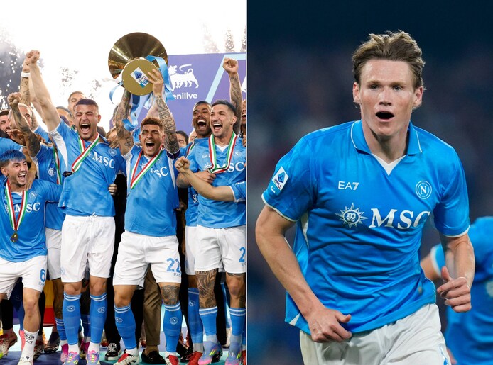 Napoli voor vierde keer kampioen van Italië, fans vieren hele nacht ...