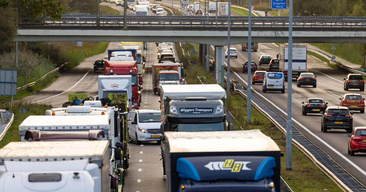 File door botsing op knooppunt Empel (A59) bij Den Bosch | Den Bosch | bd.nl