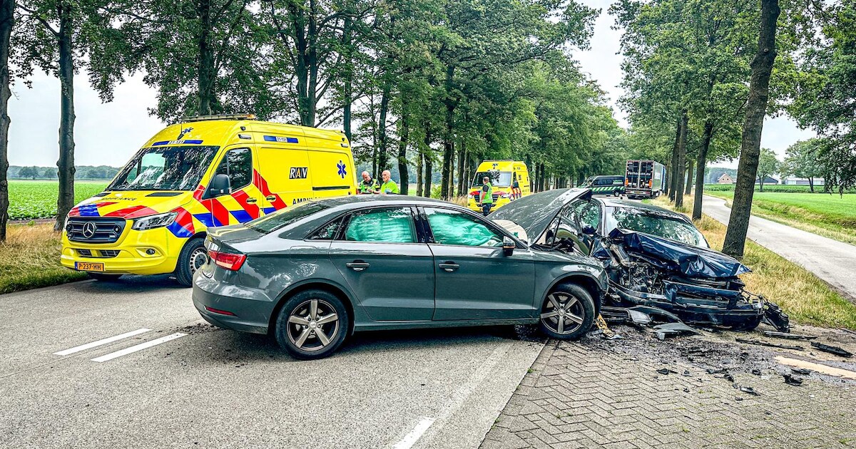 Veel schade bij ernstig ongeluk in Elsendorp, vrachtwagen lekt diesel | Brabant | bd.nl
