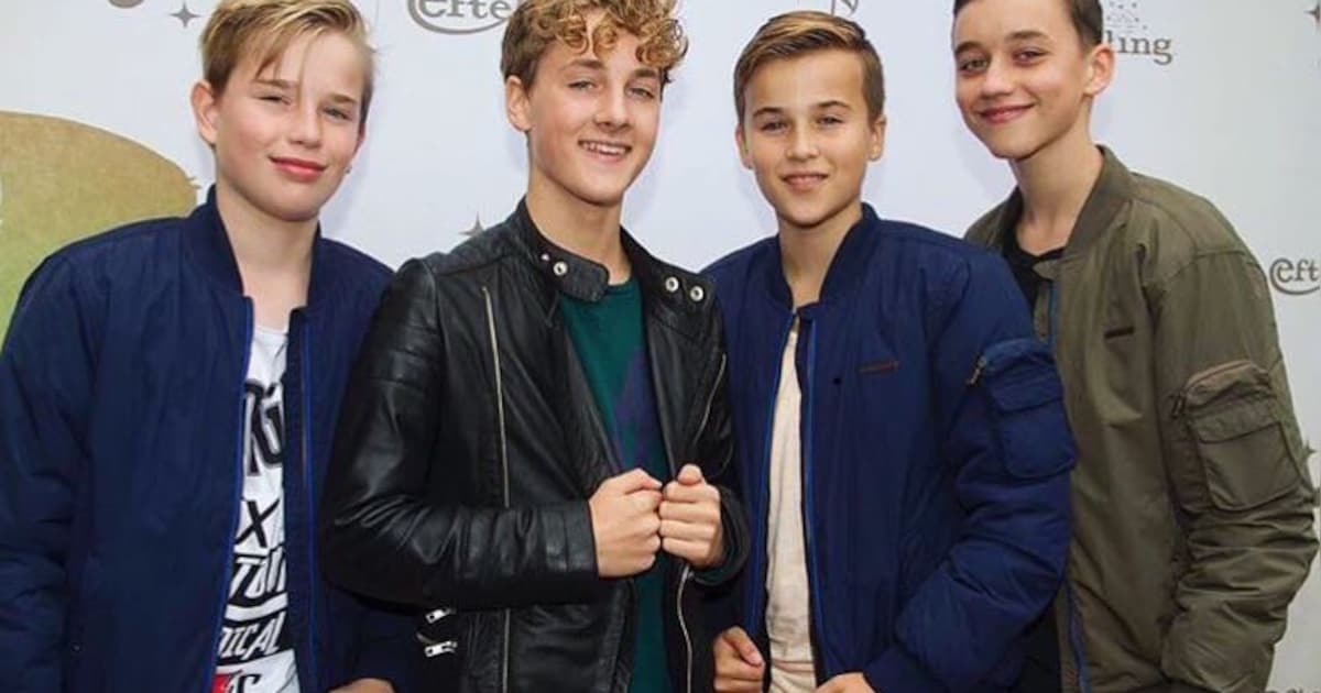 Jannes uit Berkel-Enschot eindigt met boyband Fource in top 5 Junior ...