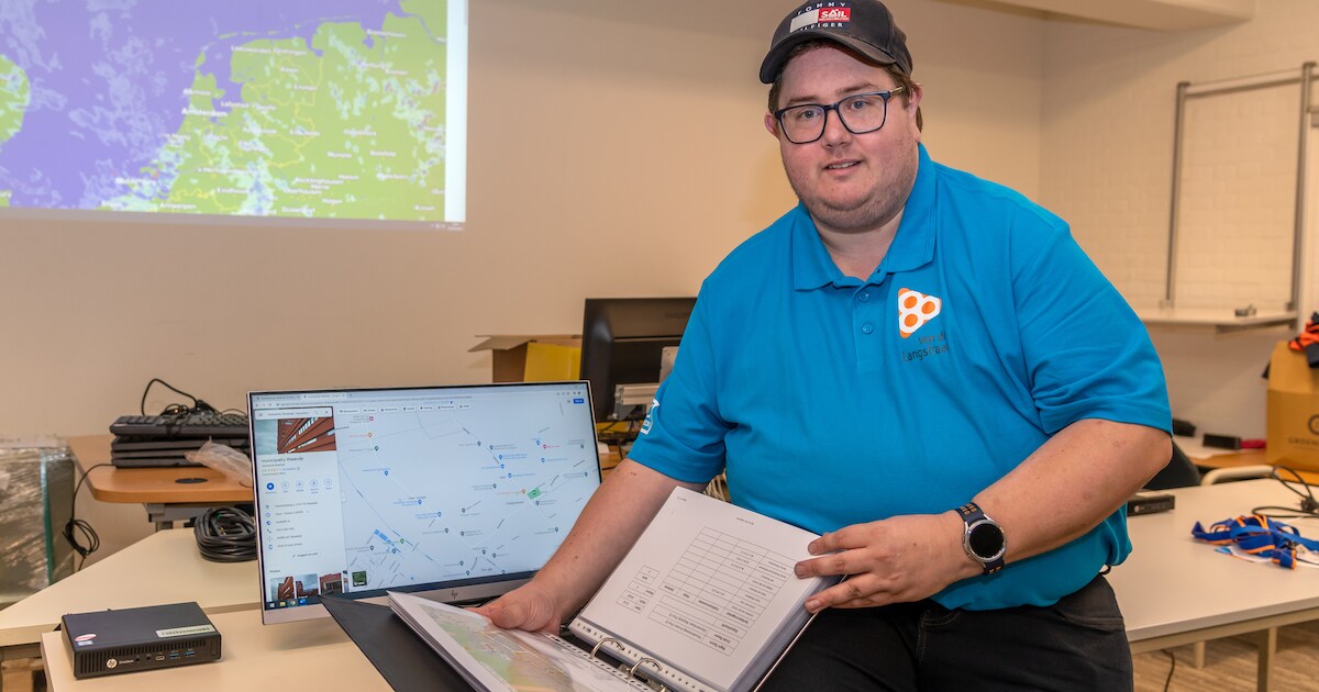 Waar komen de 80-wandelaars wel en niet langs? Dat bepaalt Tim van ...