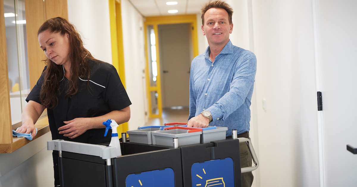 Eigenaar van Nellen Schoonmaakdiensten denkt nog graag als een ...