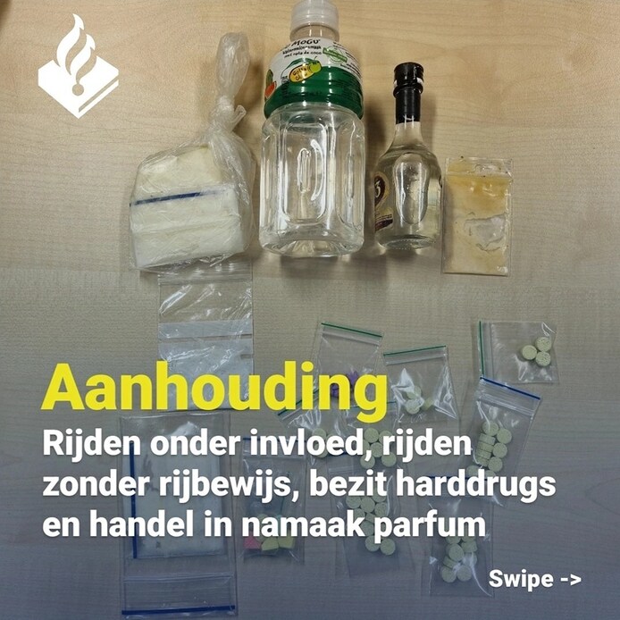 Automobilist rijdt onder invloed en zonder rijbewijs door centrum ...