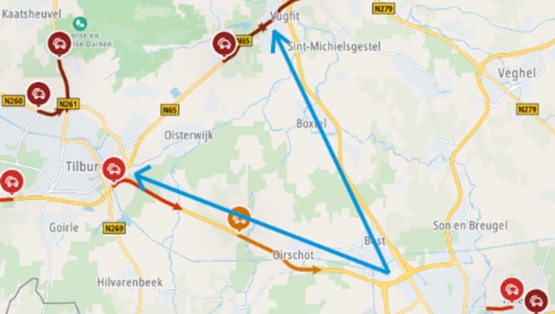 LIVE Files in Brabant | File op de A67 tussen Asten en Eindhoven neemt ...