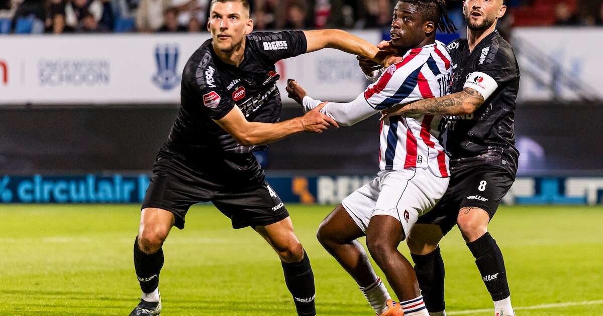 Willem II op rapport na weer een benauwde zege: Samuel Bamba recht de rug | Willem II | BD.nl