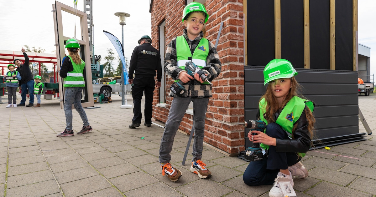 ‘Iets moois maken met je handen’, dat konden kinderen op deze open dag ...