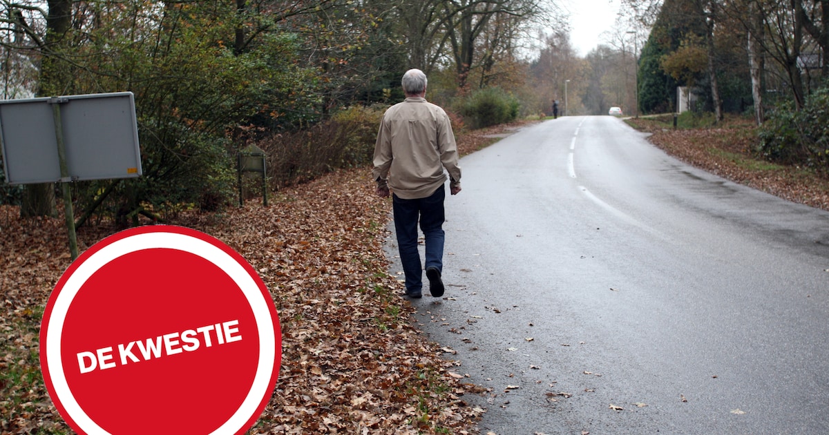 Zonder voet- of fietspad: Loop je links of rechts op de weg? | Breda ...