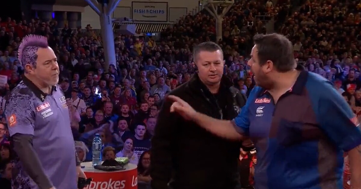 Adrian Lewis woedend op Peter Wright: ‘Schandalig, hij is een ...