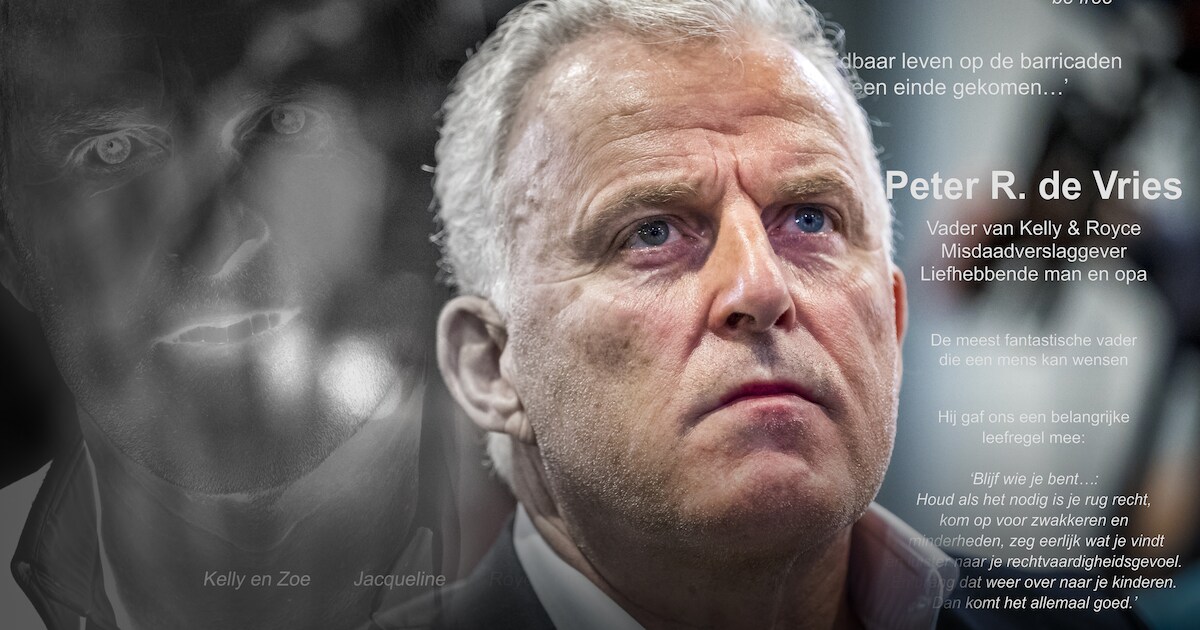 ‘Onbevreesd en strijdbaar’: paginagroot rouwbericht van kinderen Peter ...