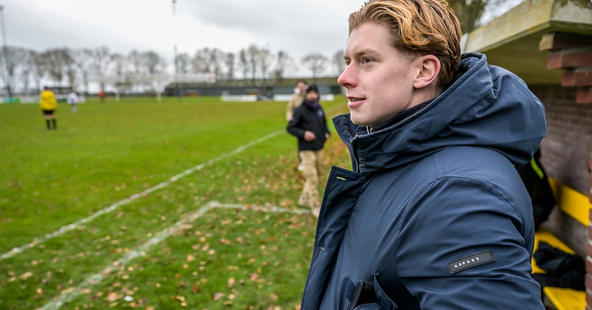 Daan (21) kan na zijn doelpunt niet eens meer juichen van de pijn ...