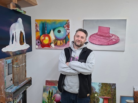 Kunstenaar en AI dagen elkaar uit om iets te maken dat nog niet bestond ...