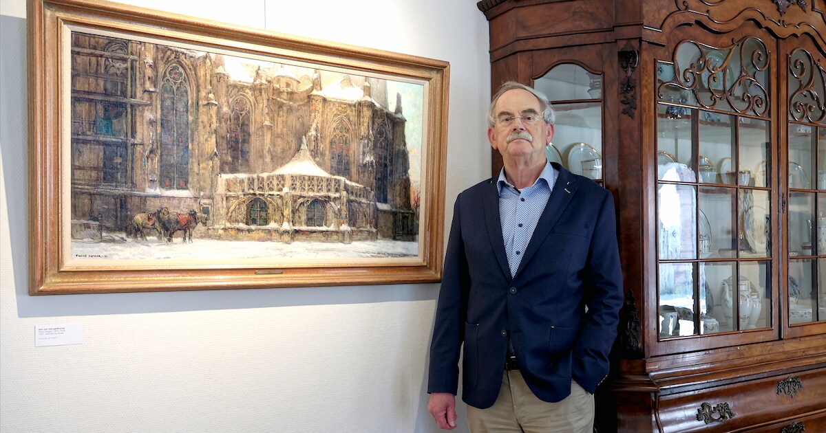Kunstliefhebber Jan Geerts exposeert in Jan Heestershuis: ’Hier staat ...