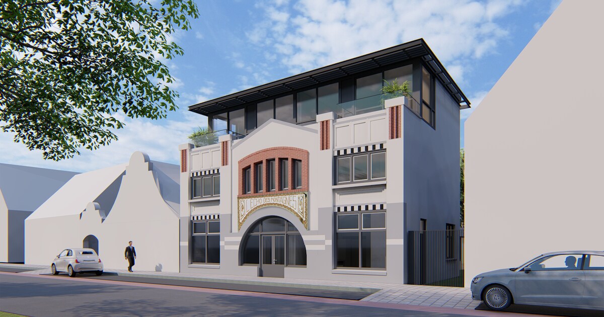 Monumentaal pand met uitgesproken gevel krijgt een verdieping, en dat ...