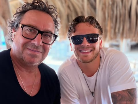 Marco Borsato in het zonnetje gezet door zoon Luca en Samantha ...