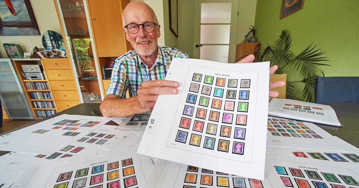 Michael Hartwigsen verzamelde alleen maar Queen Elizabeth-postzegels ...