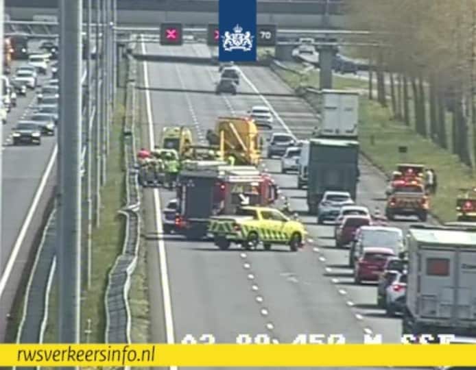 Ongeval met meerdere voertuigen op A2 richting Den Bosch | Den Bosch | bd.nl