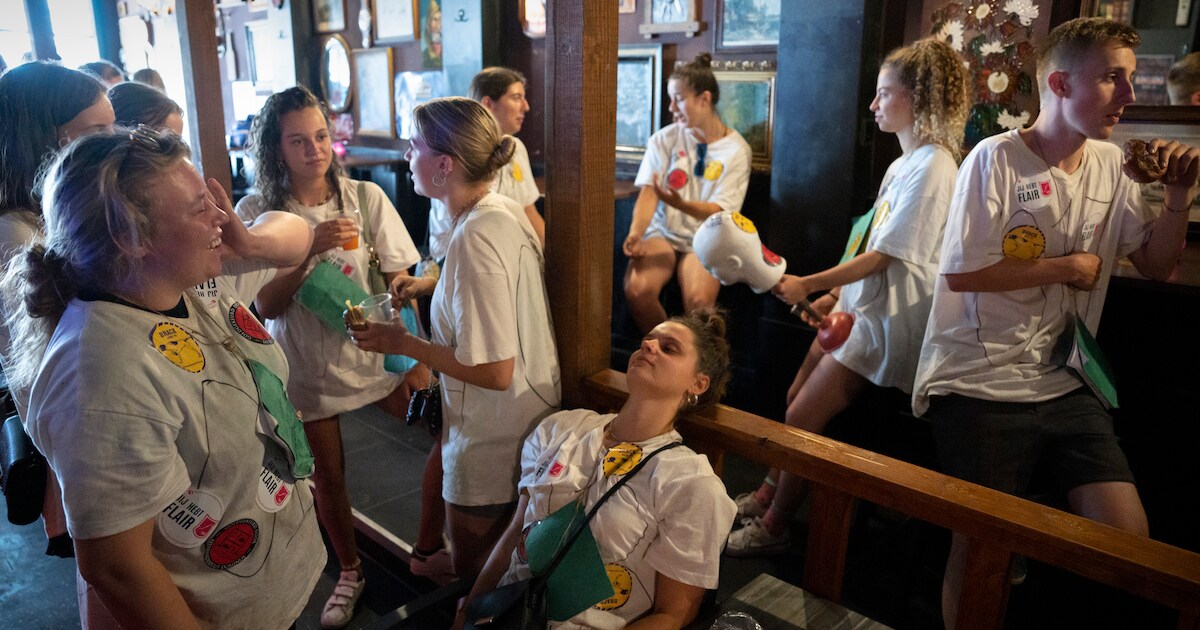 Eindelijk weer een ‘normale’ introductieweek voor studenten in Den ...