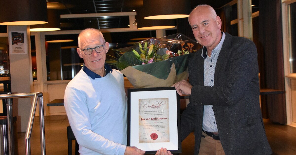Voetbalclub UDI'19 is twee ereleden en lid van verdienste rijker | Uden ...