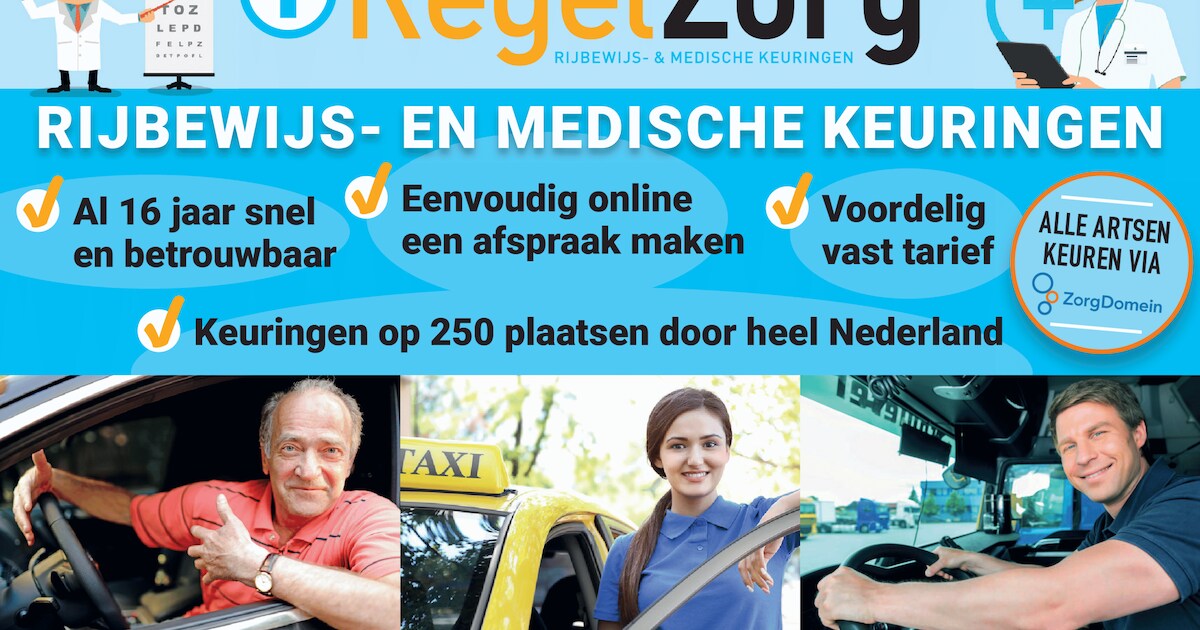 Rijbewijskeuringen voor 75-plussers en groot rijbewijs | Uit-tips ...
