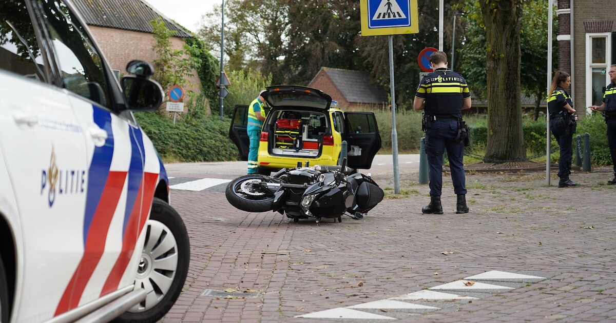 Motorrijder raakt gewond bij botsing met busje in Oosteind | Brabant | bd.nl