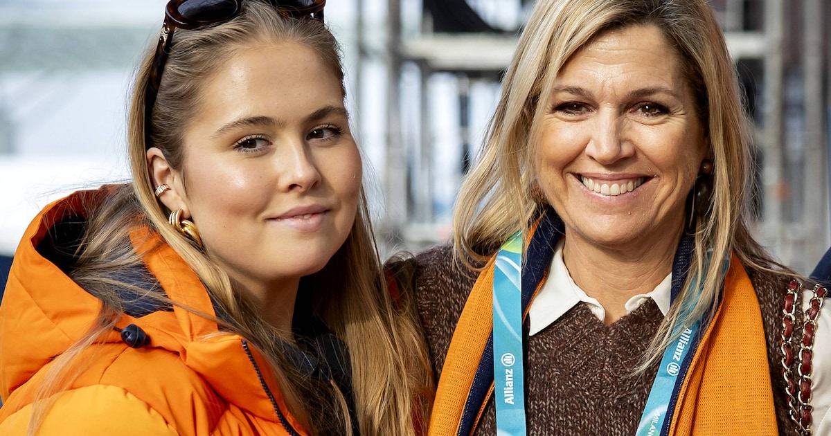 Mijn oog viel deze week op iets bijzonders in prinses Amalia’s oor ...
