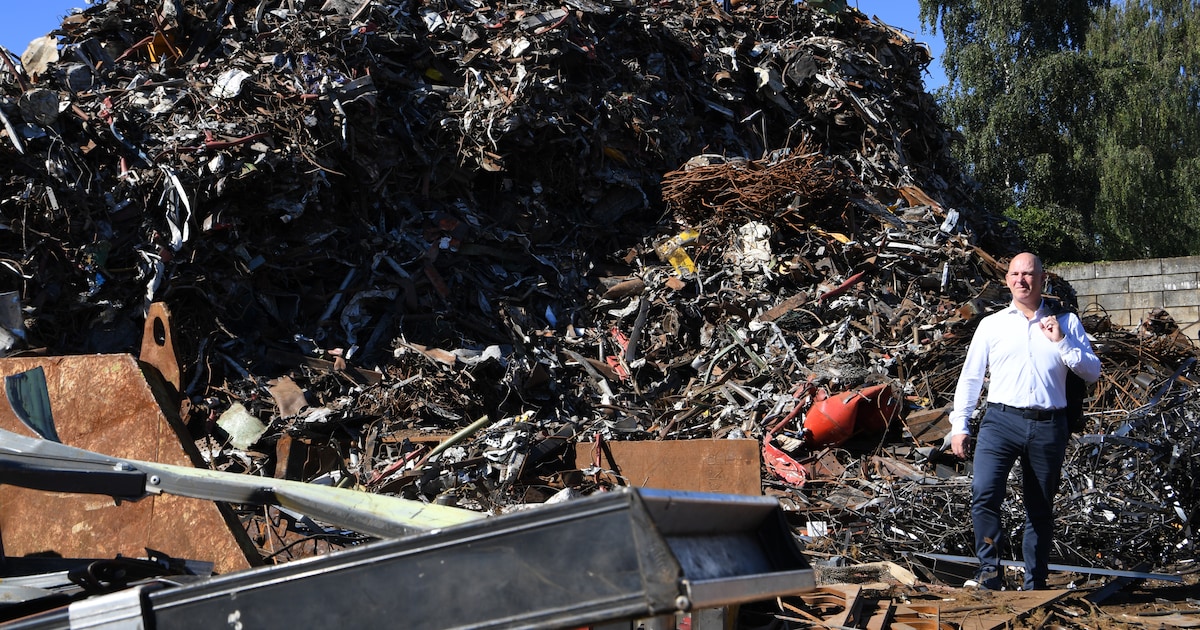 Het is ‘goud’ wat er blinkt in de schroothopen aan het kanaal: ‘Al meer ...