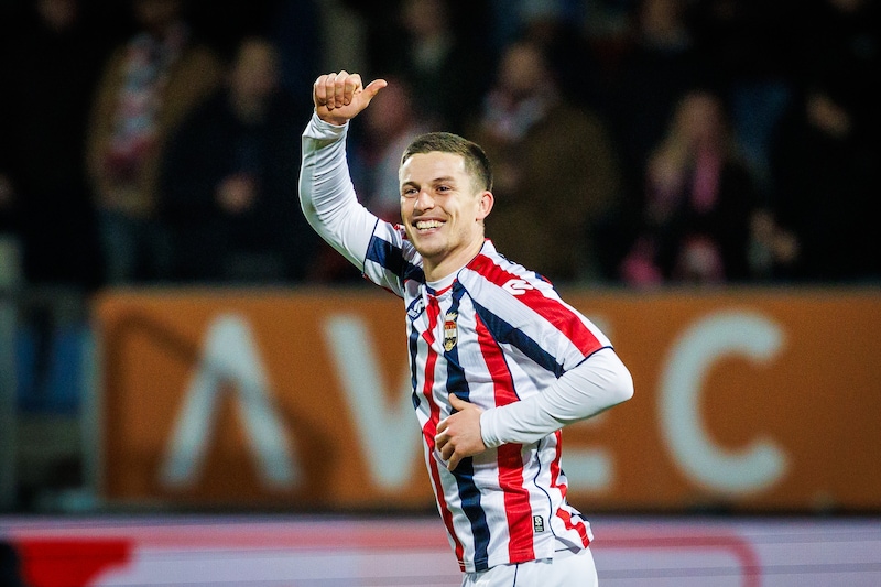 Wat doet Willem II-aanvaller Doodeman nú ineens? ‘Ik schrok er zelf ook ...