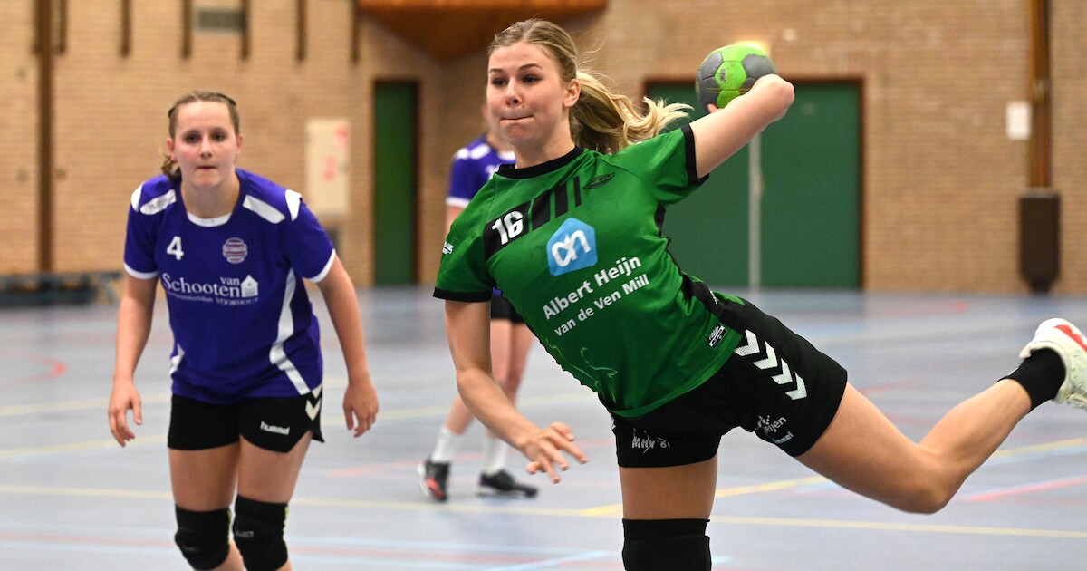 Lieke van Baal schiet Millse handbalsters van MHV naar zege in thriller ...