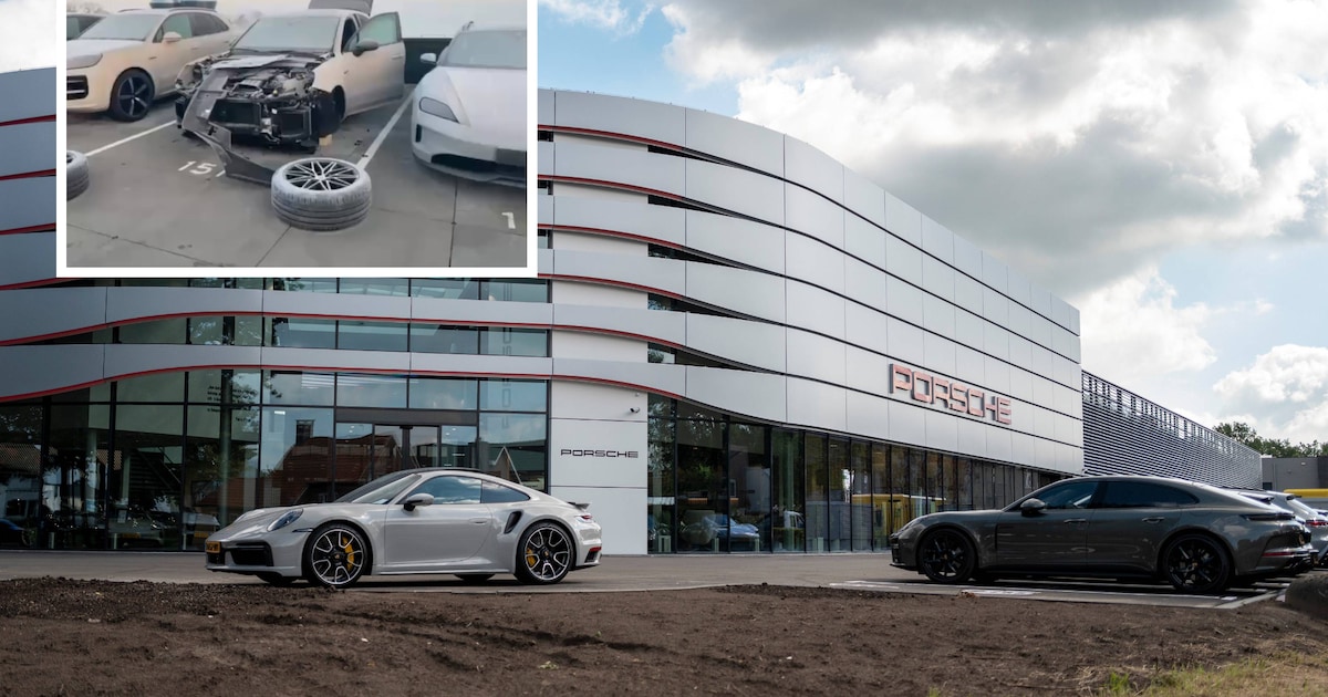 ‘Professionele bende’ die Porsches stripte op tijd betrapt: vrijwel ...