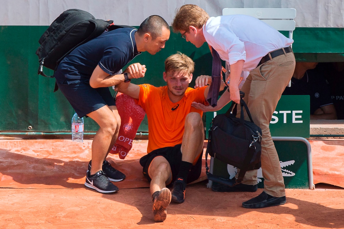 Goffin lang buitenspel door spierscheuring | Sport | BD.nl