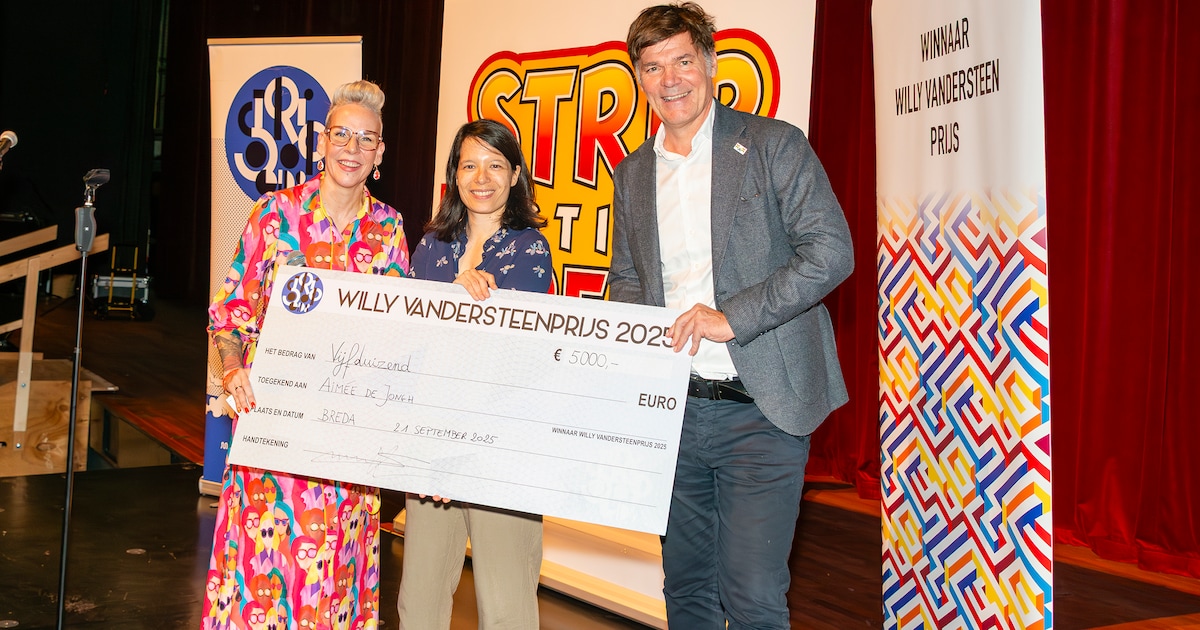 Geboren Waalwijkse striptekenaar Aimée de Jongh wint Willy ...