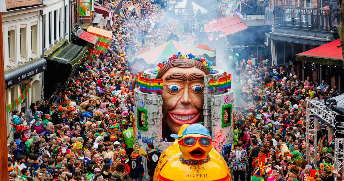 Topdrukte tijdens carnaval, primeur voor Tilburg: ‘Ons advies, kom ...