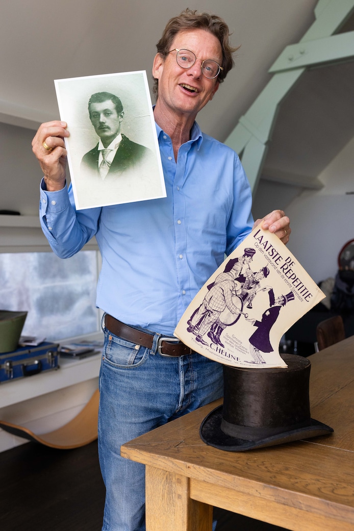 Gerton gaat een eeuw terug om het verhaal van zijn humoristische opa te ...