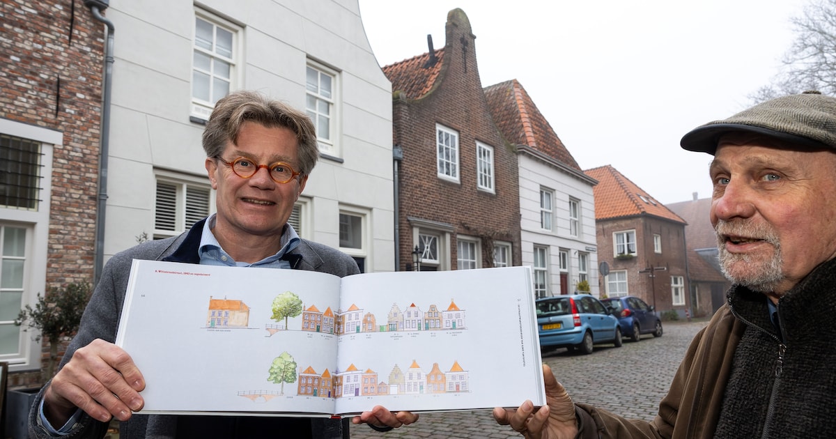 Van Engen en Van Boxtel brengen vergeten Heusdense geveltekeningen tot ...