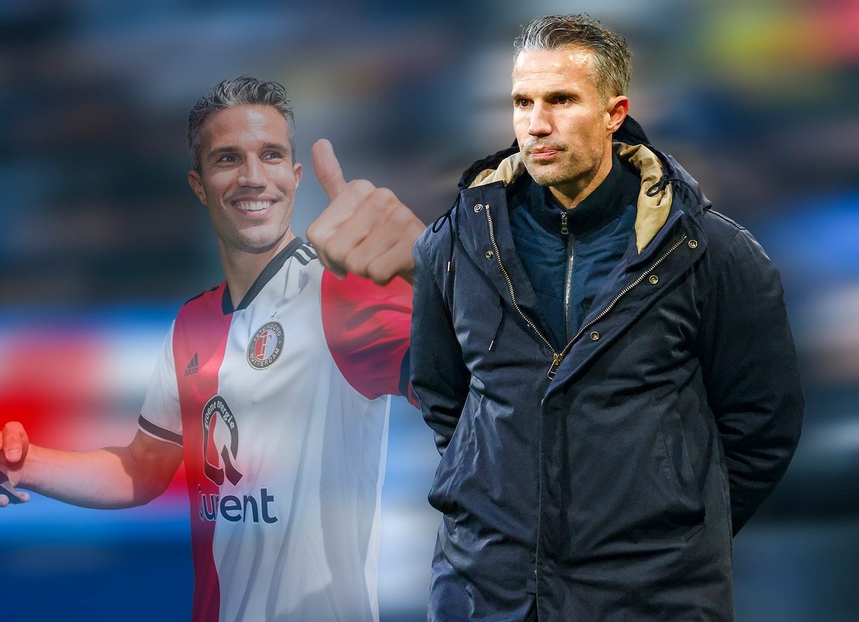 Aanvallend spel, zonder veel reserves: dit haalt Feyenoord in huis met Robin van Persie | Foto ...