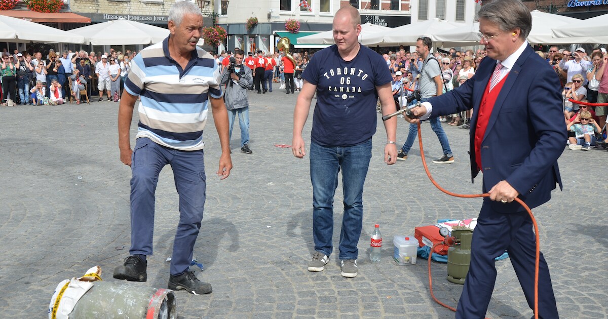 ‘Opa BOEM’ schiet al 50 jaar carbid: ‘Ik vind die knal zo mooi ...