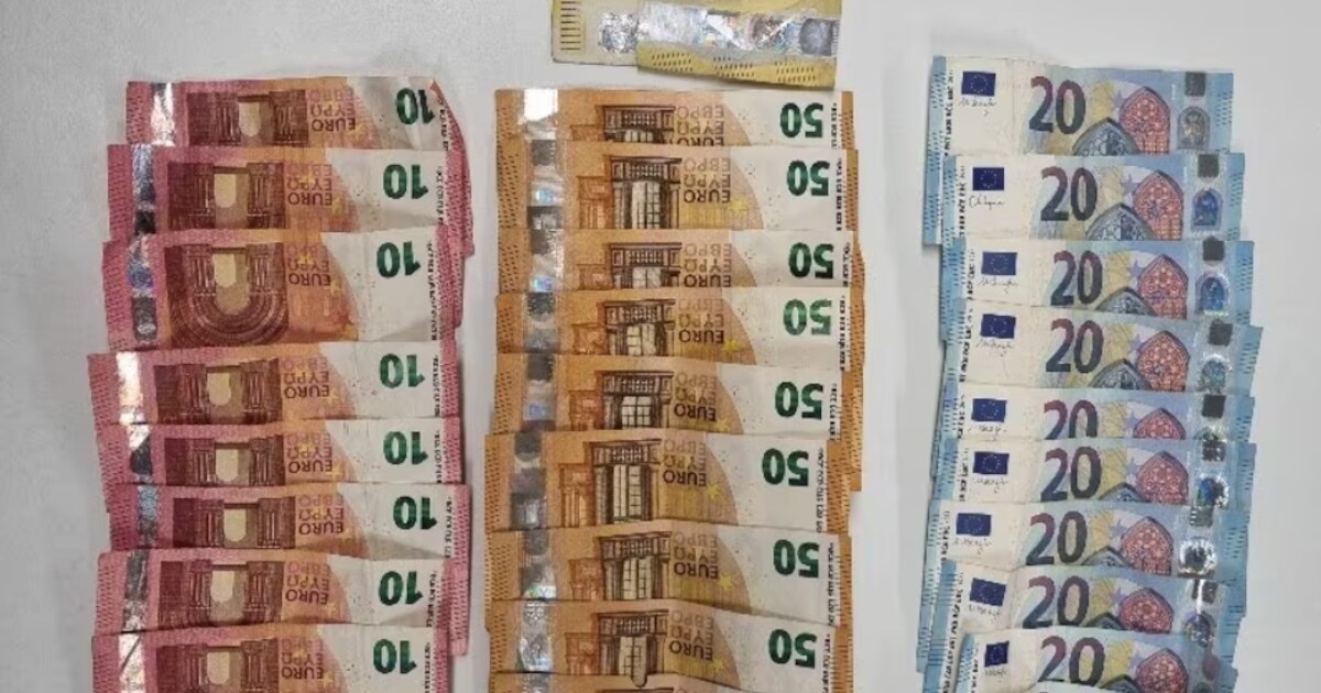 1200 euro contant en 13 bolletjes op zak: man (30) opgepakt in ...