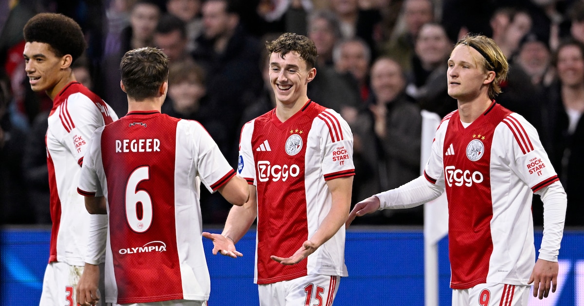 Ajax wint dankzij twee kopgoals van Youri Baas eenvoudig van FC ...