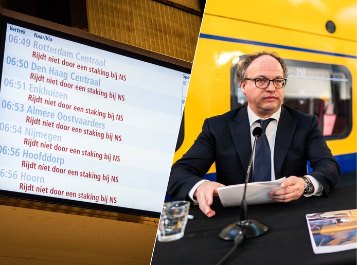 NS-medewerkers woedend op topman Koolmees: ‘Laat hem zijn loon van 5 ...