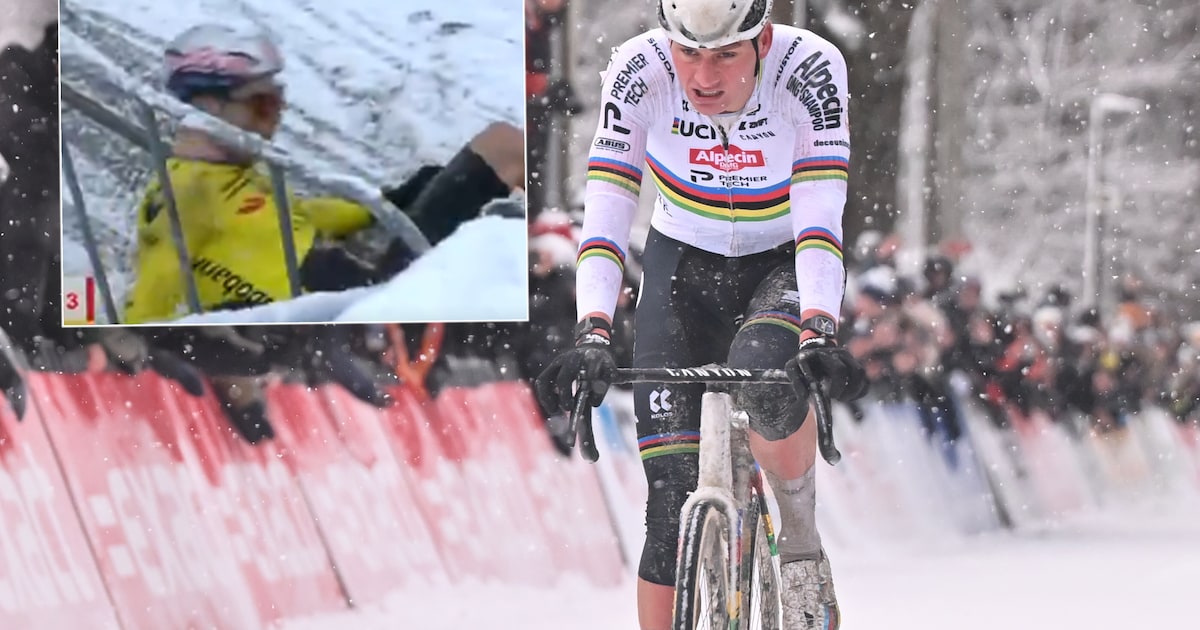 Mathieu van der Poel heeft het ijskoud na winst in Belgische sneeuw ...
