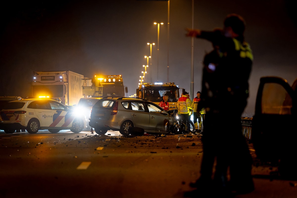 Ernstig ongeluk op A58: ravage en meerdere gewonden, mogelijk door ...