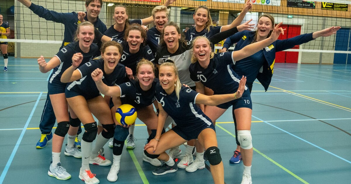 Volleybalsters Donki Sjot moeten niet twijfelen, maar ook in de ...