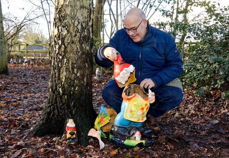 Kabouters zijn arm kwijt of onthoofd: ‘Het is diep triest’ | Regio | BD.nl